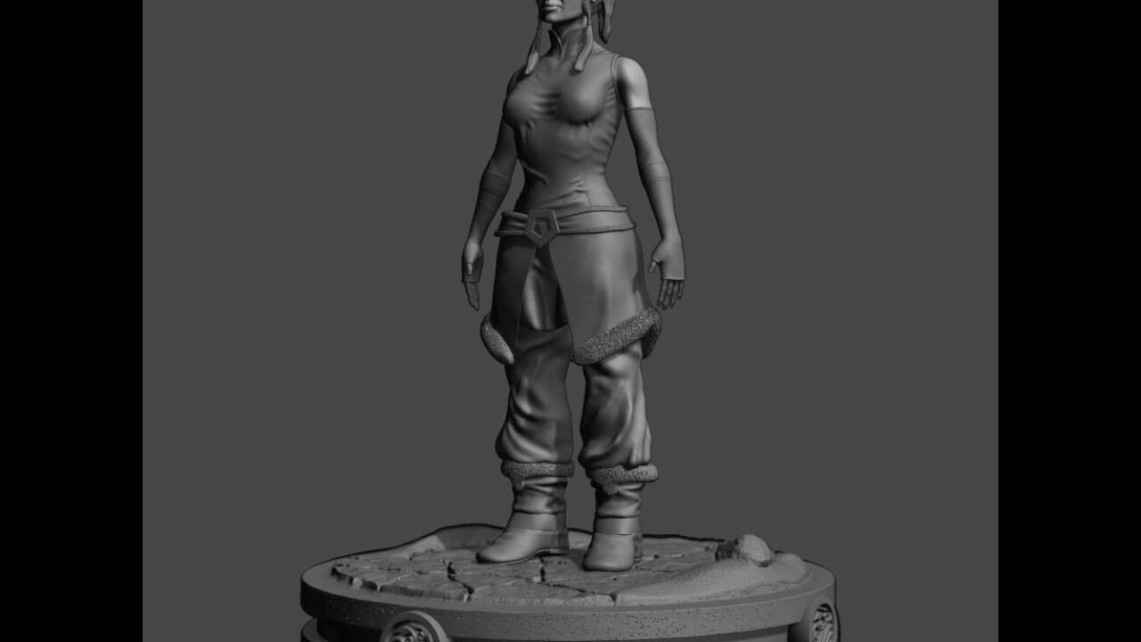 ArtStation - Korra 3D Model