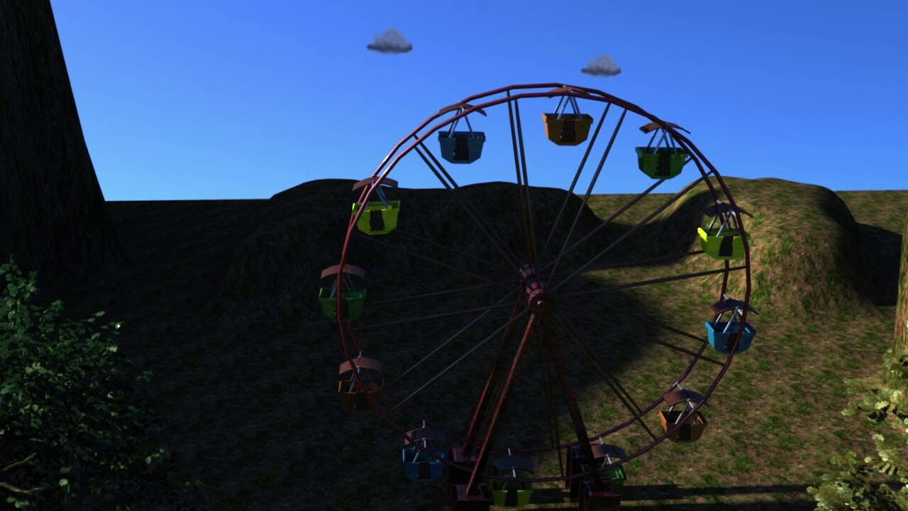 ArtStation - Ferris Wheel - Modeling and short animation