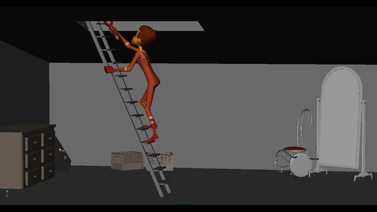 ArtStation - Attic, 2nd Spline Pass