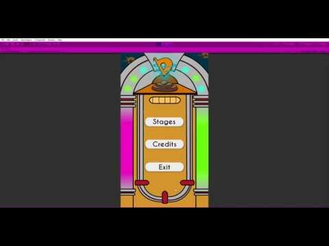 ArtStation - Programing interface music game