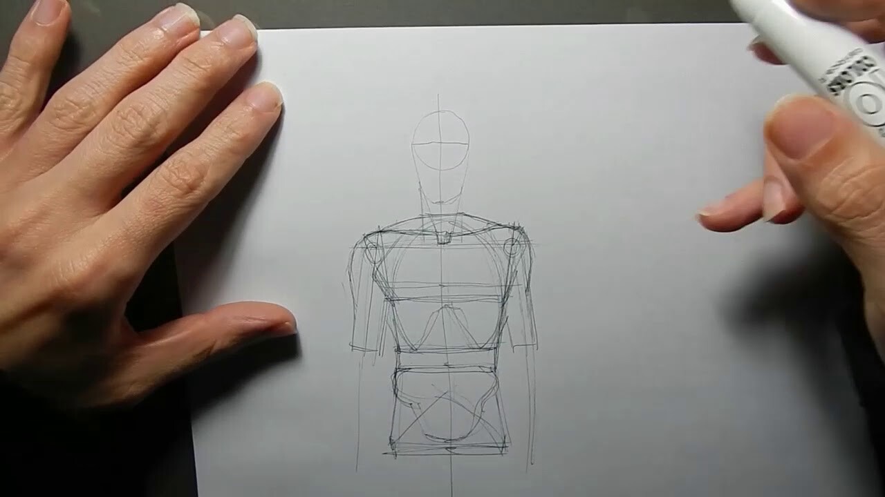 ArtStation - Basic drawing 4 - measures and human figure