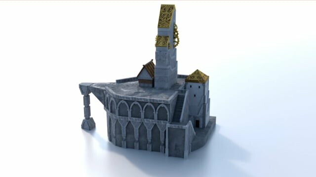 ArtStation - Dwarf Castle