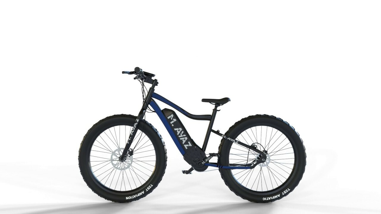 ArtStation - Electric BIKE ANIMATION