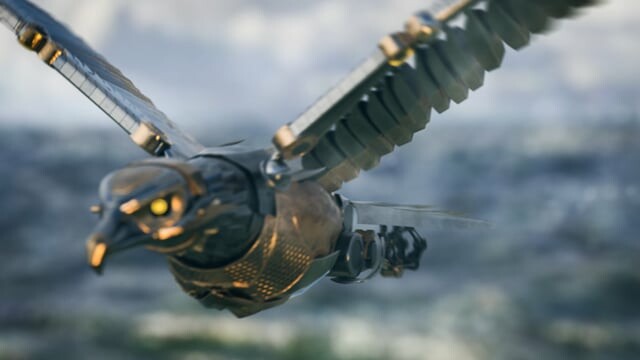 ArtStation - Mecha Hawk Animation