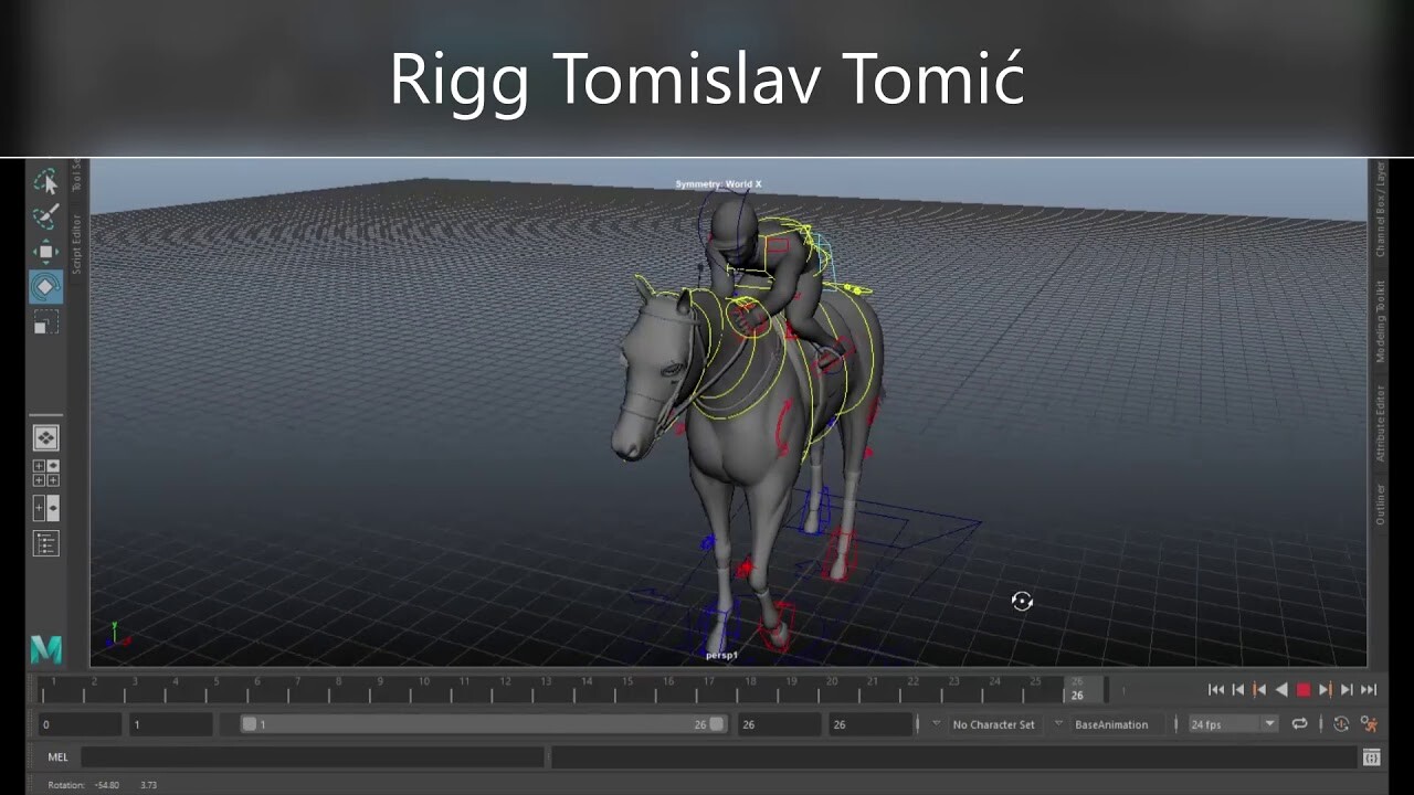 ArtStation - Character rigs and animations