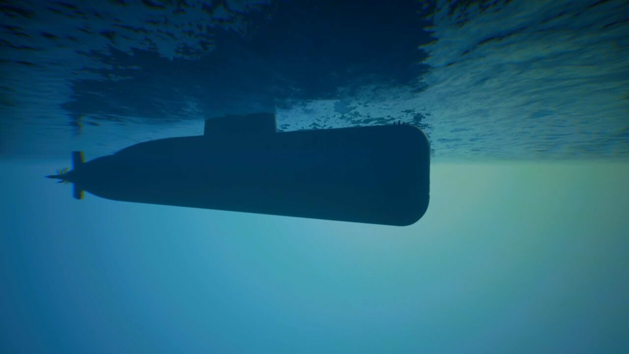 ArtStation - UE4 Submarine Simulator (PC version) 3D CAD Model