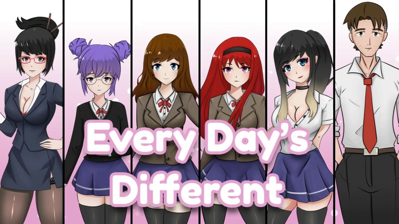 ArtStation - Every Day's Different Visual Novel - Live on Kickstarter ...