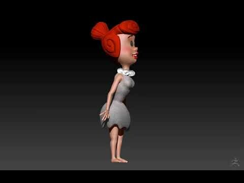 ArtStation - Wilma Flintstone