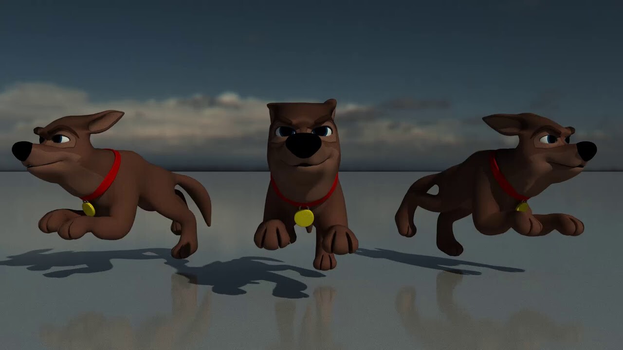 ArtStation - Cody the dog, show reel