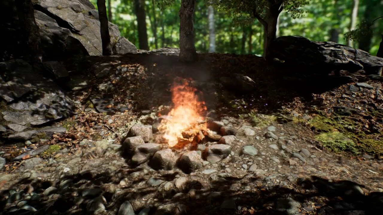 ArtStation - Camp Fire VFX in Unreal Engine 4