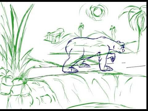 ArtStation - Bear Walk Cycle