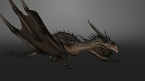 ArtStation - Dragon Walk Cycle