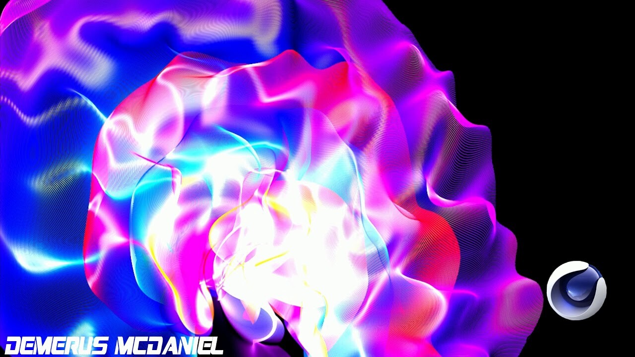 ArtStation - Abstract Particle Animation