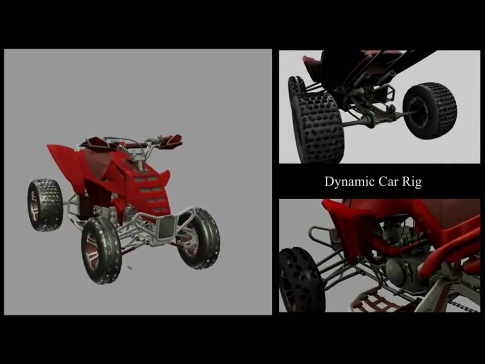 ArtStation - Dynamic Car Rig