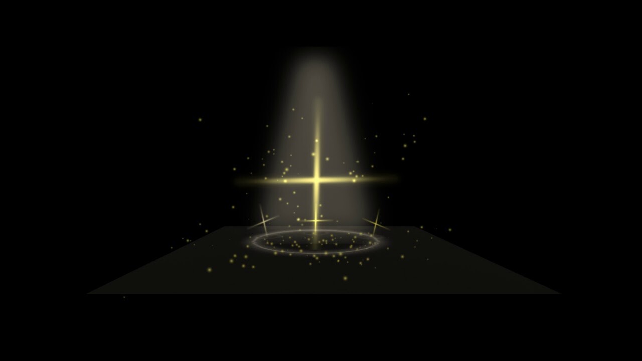 ArtStation - Cross Drop FX + Variation