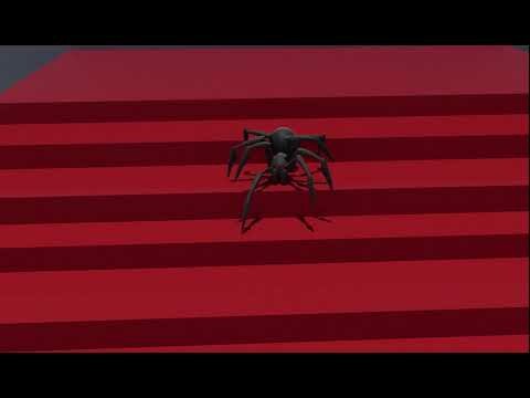 ArtStation - Spider Walk Cycle