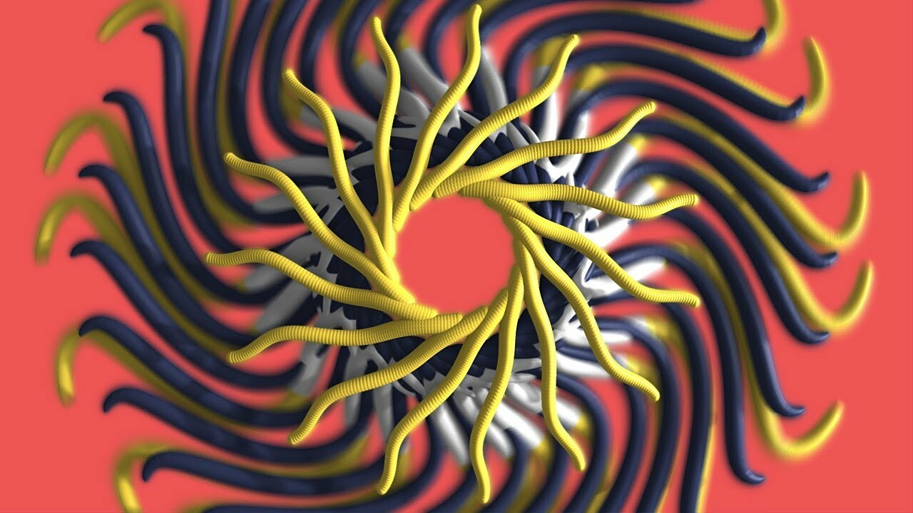 ArtStation - Mandala Mograph 25 | Trippy Moving Mandala