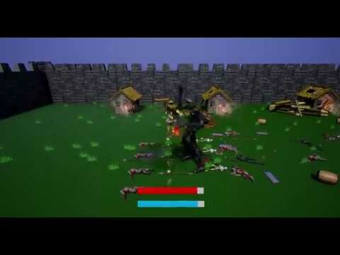 ArtStation - My finished game:) Boss Battle