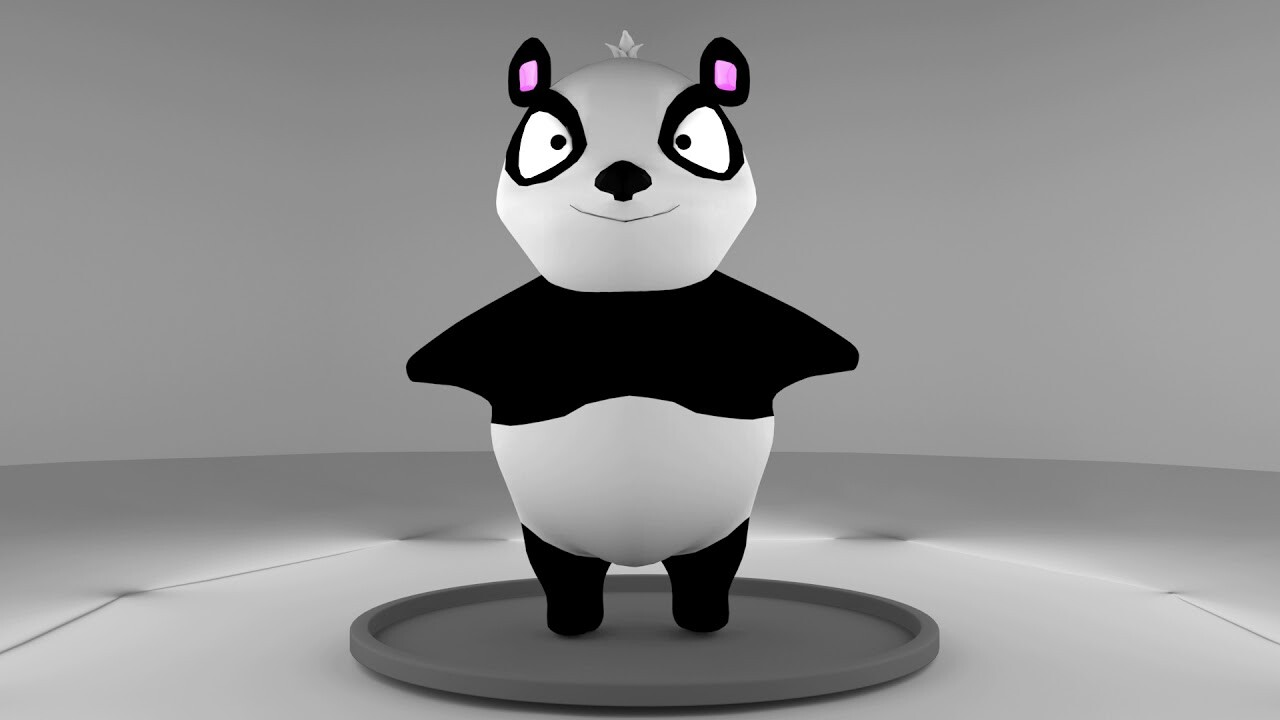 ArtStation - Panda Modeling