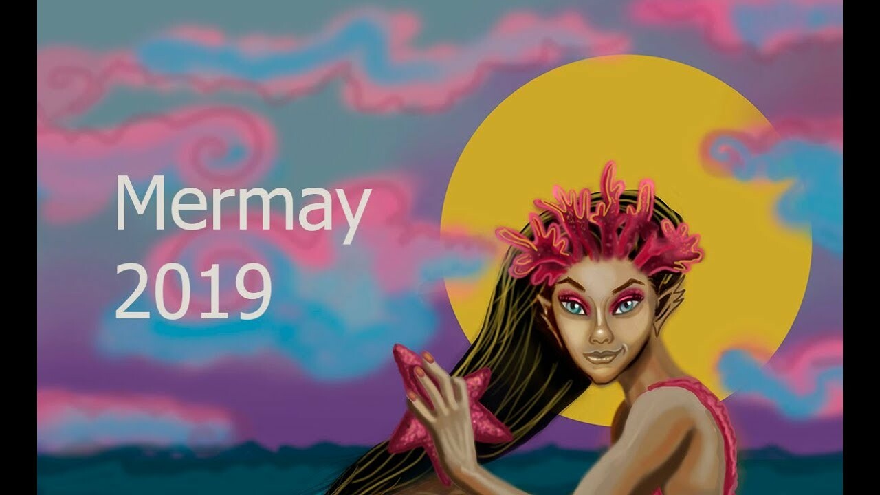 Iris v-c - Coral mermaid