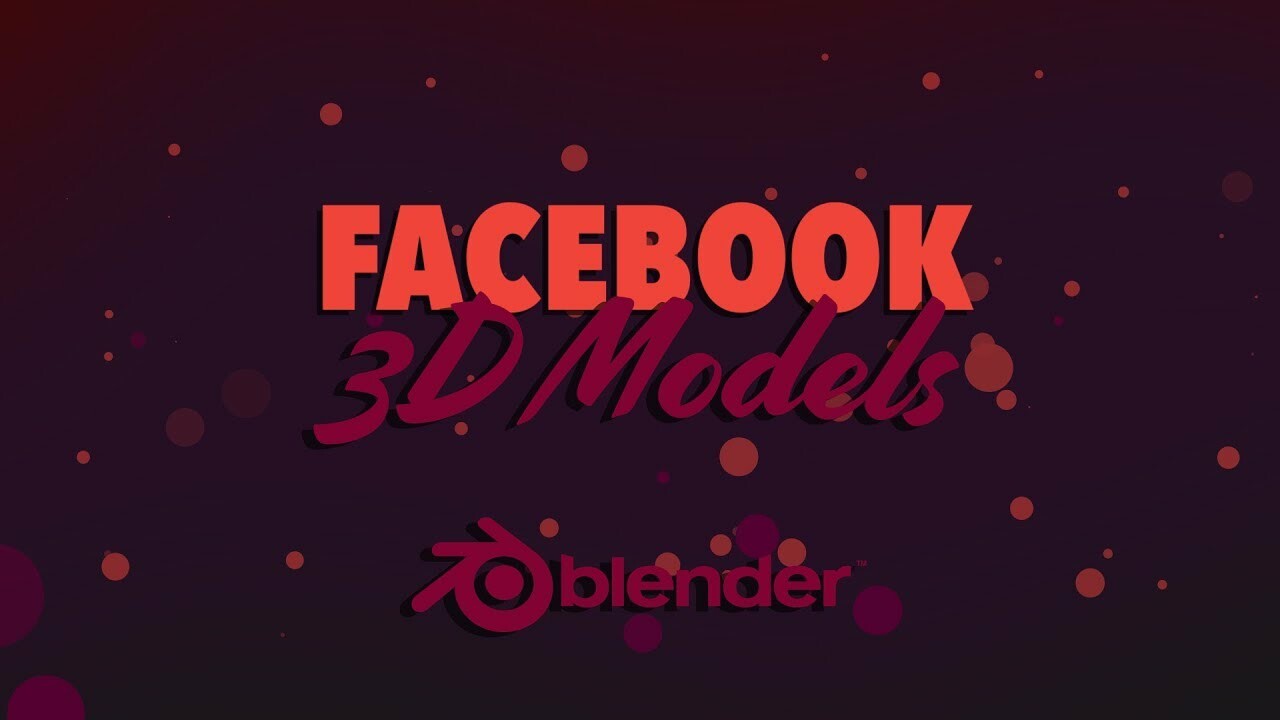 ArtStation - How to post 3D models to Facebook