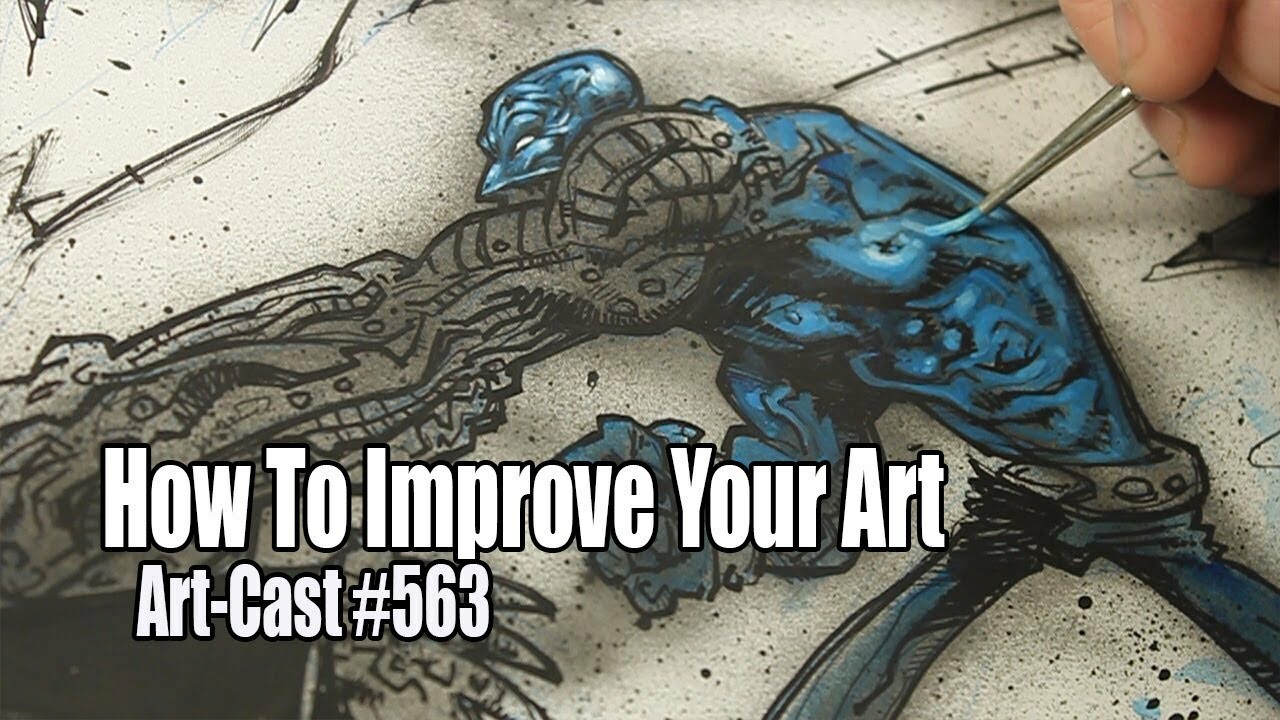 ArtStation - Artcast #563 - How To Improve Your Art & Make Better Comics!