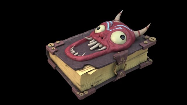 ArtStation - Devil book
