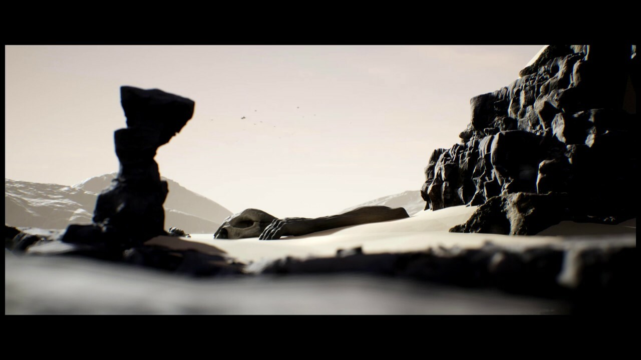 ArtStation - UE4 Desert Scene