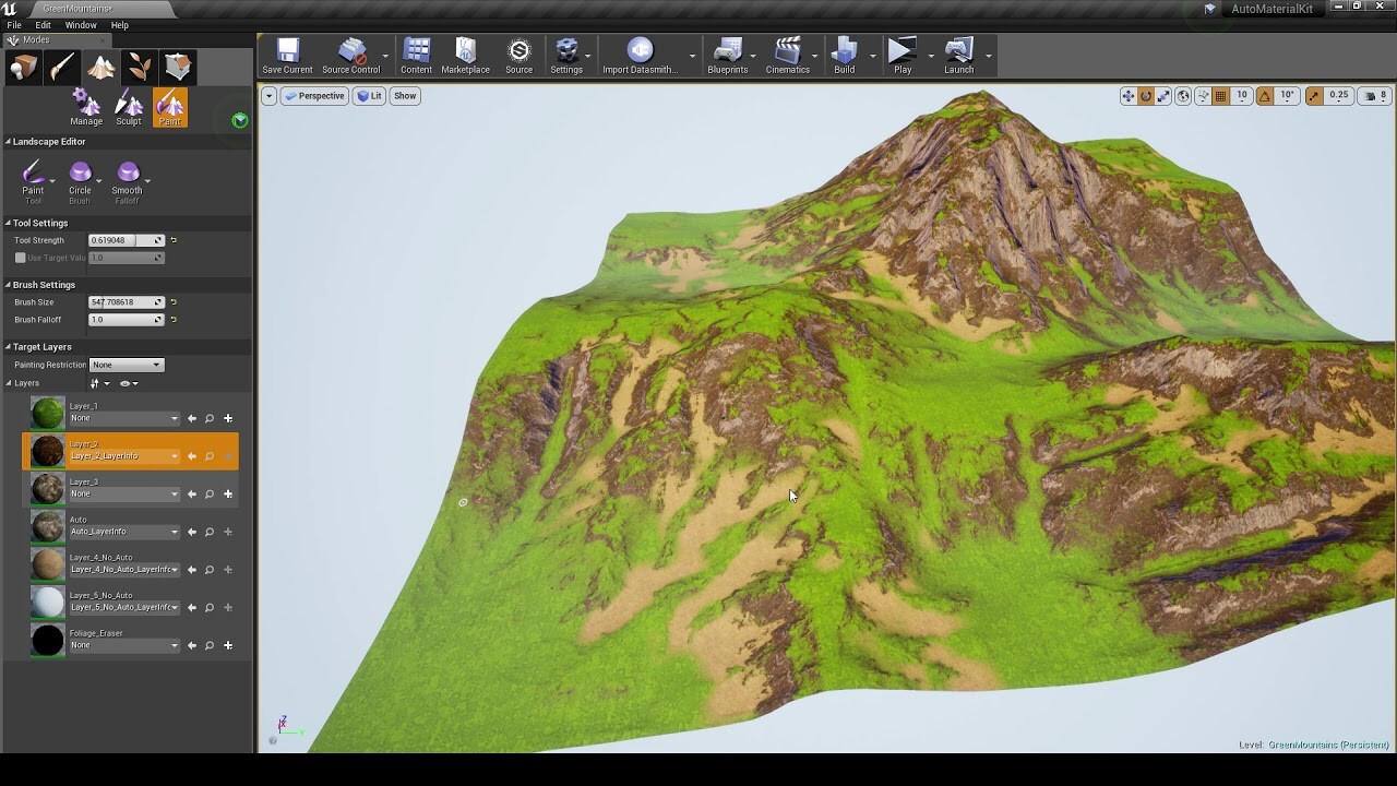 ArtStation - Landscape Auto Material Kit