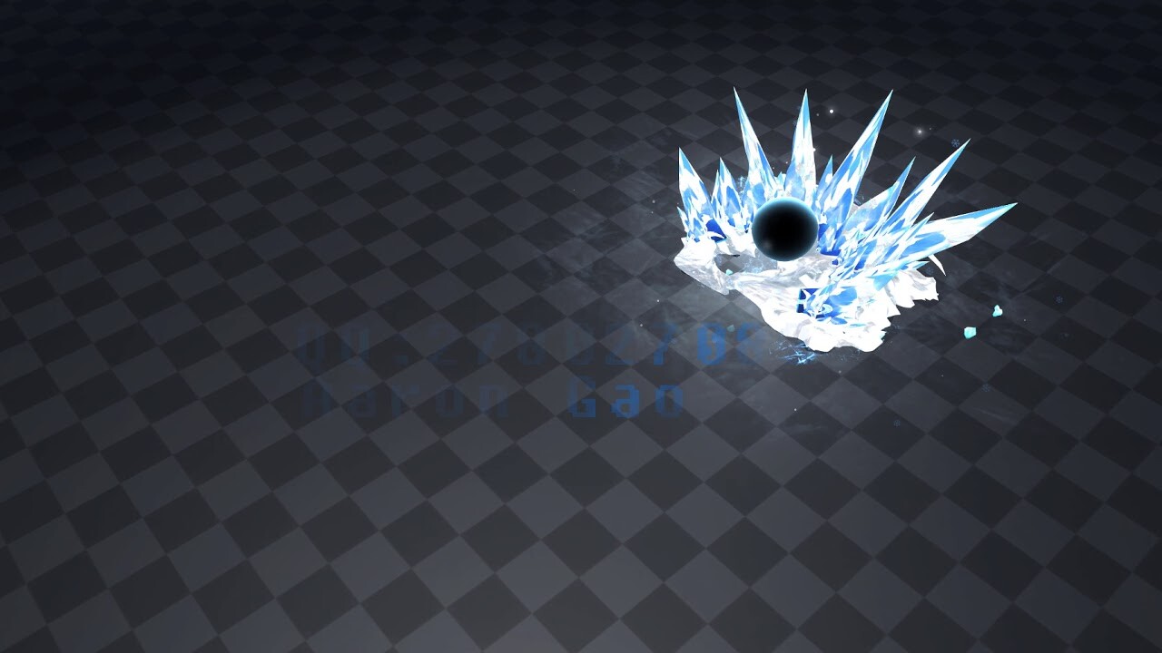 ArtStation - Ice effect