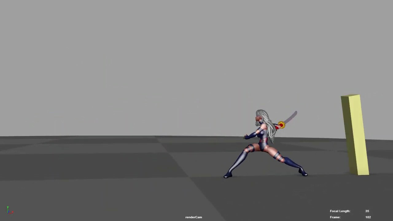 ArtStation - Sword Attack Animation
