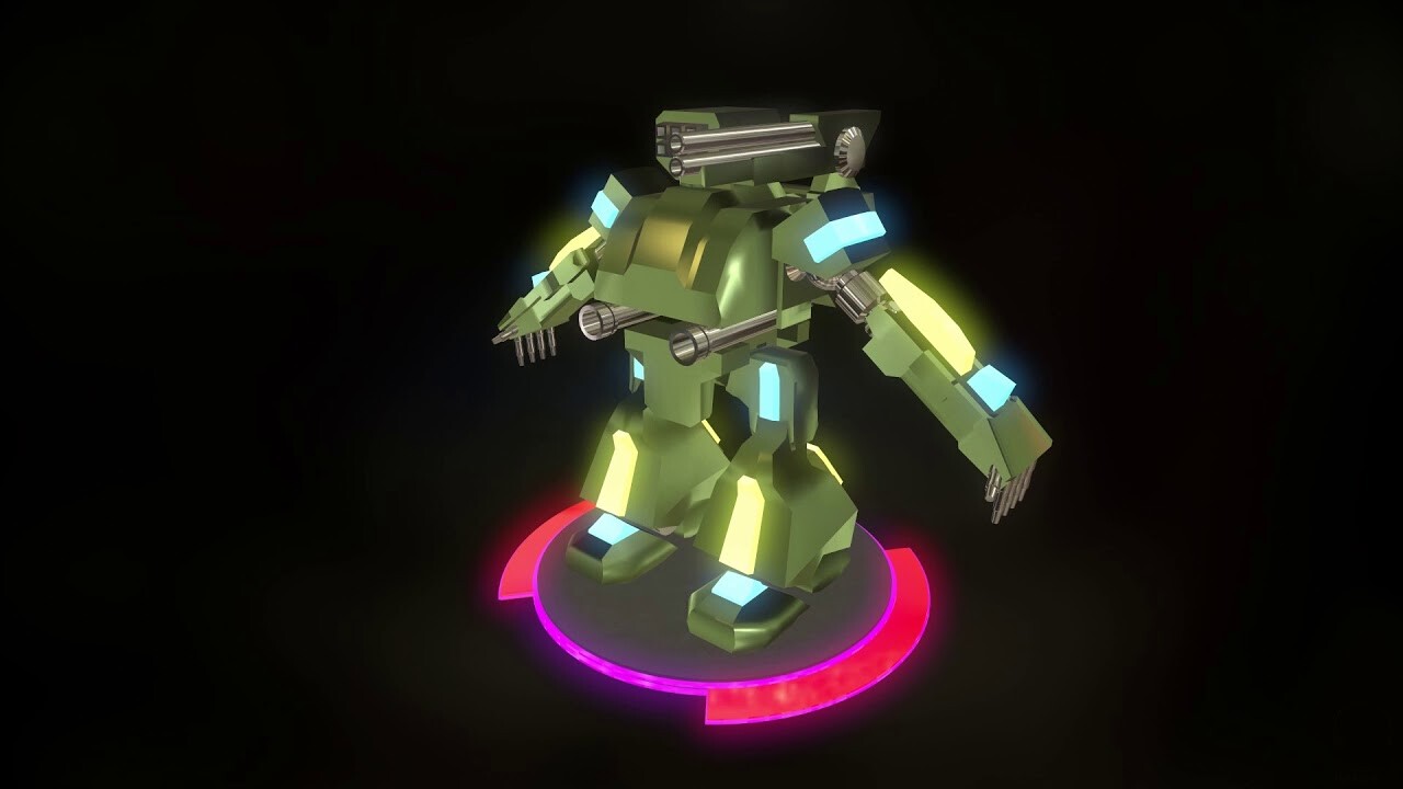 ArtStation - Robot Turnaround