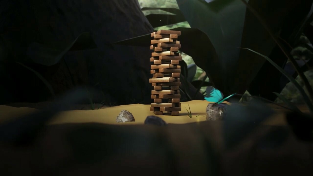 ArtStation - Houdini Jenga Animation