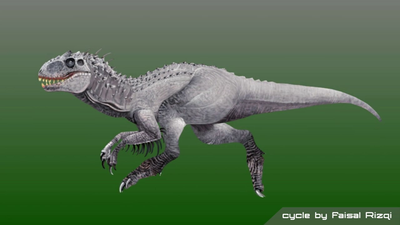 ArtStation - Raptor Indominus Rex Cycle