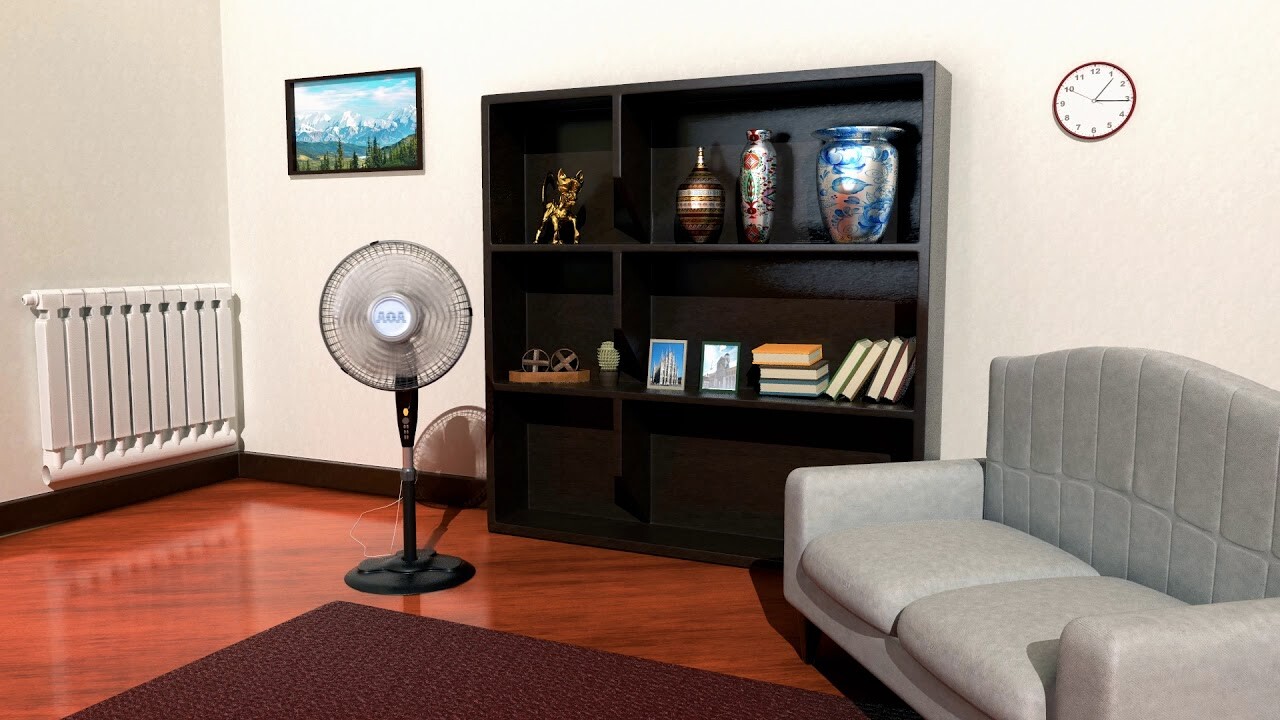 ArtStation - Stand fan