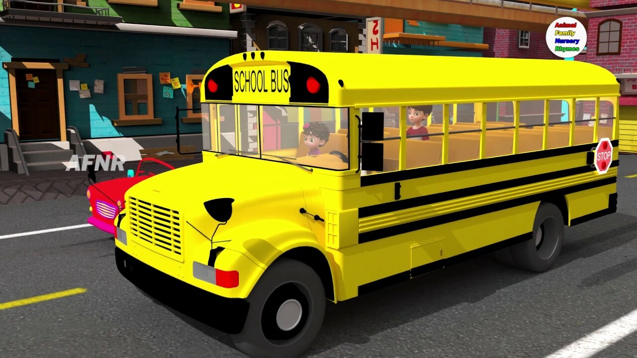 ArtStation - WHEELS ON THE BUS