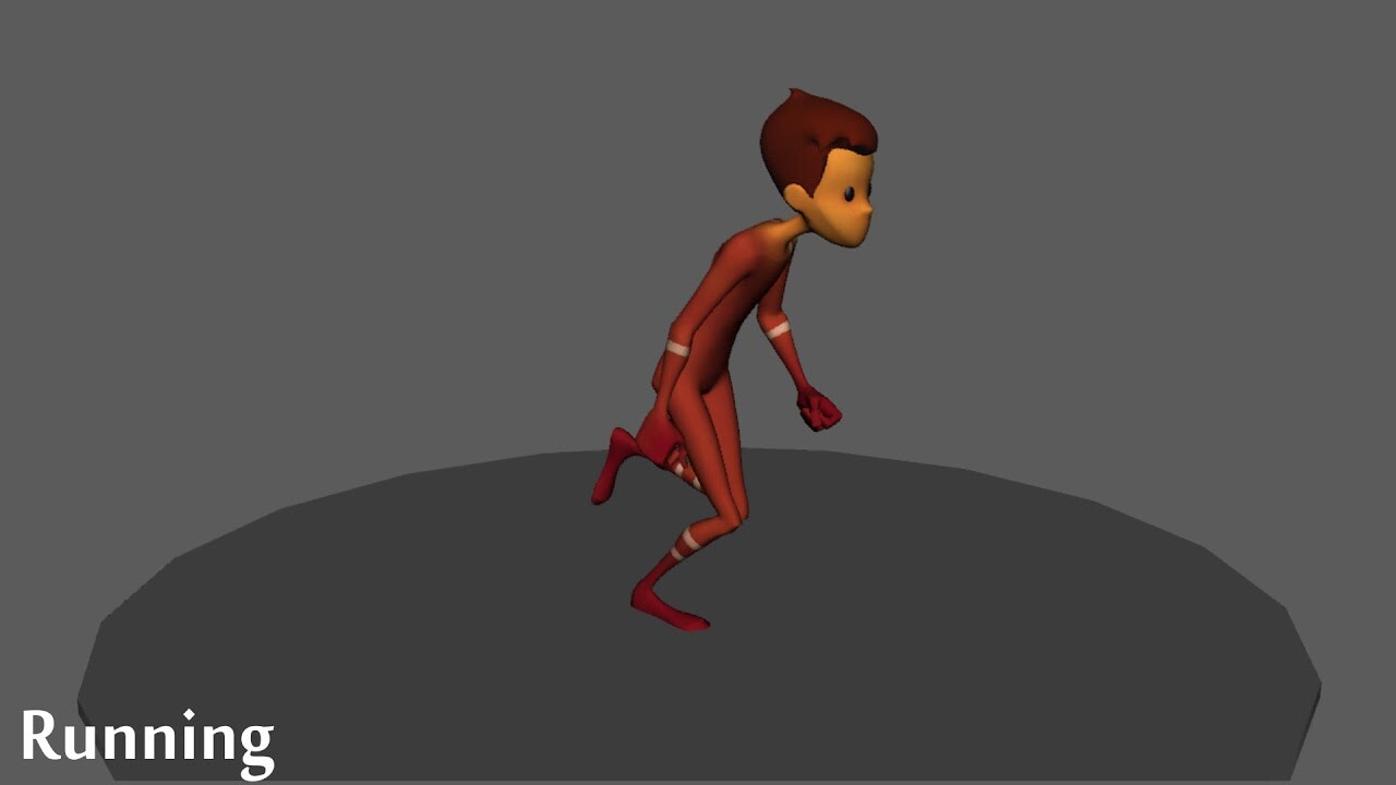 ArtStation - 3 Character Walk Cycles