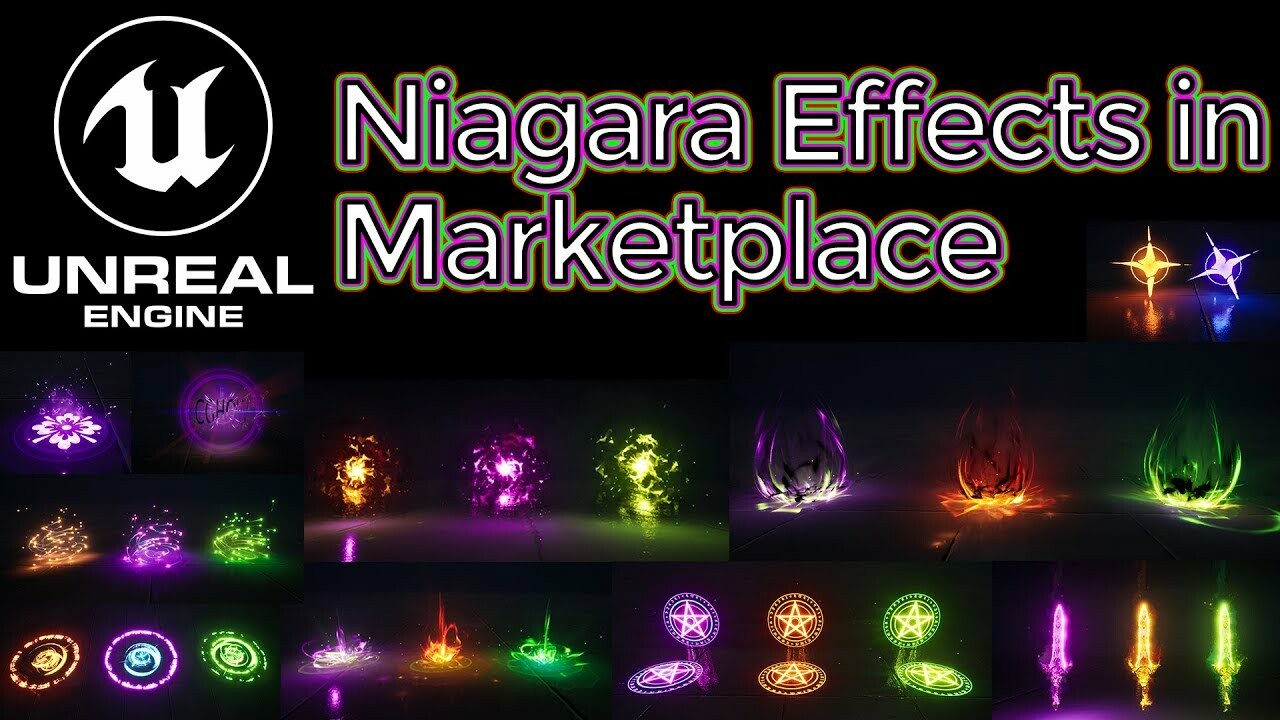 ArtStation - Unreal Engine Niagara Effects in Marketplace