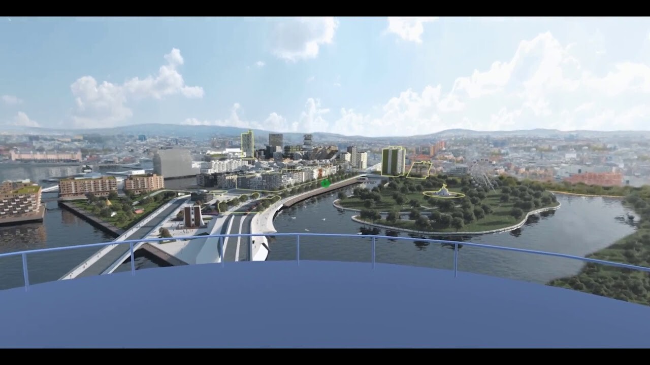 ArtStation - VR experience of Oslo in 2050