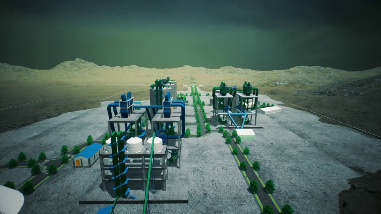 ArtStation - 3D Cement Factory