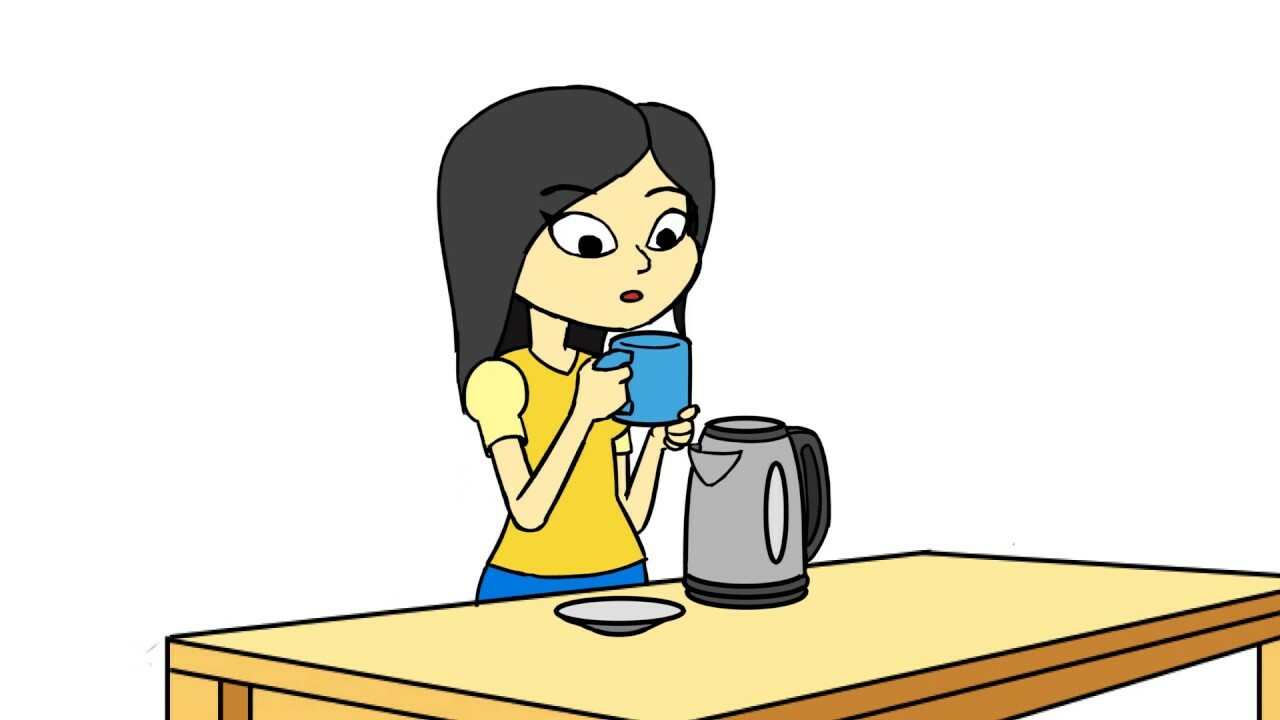 ArtStation - Sipping Tea - Simple animation