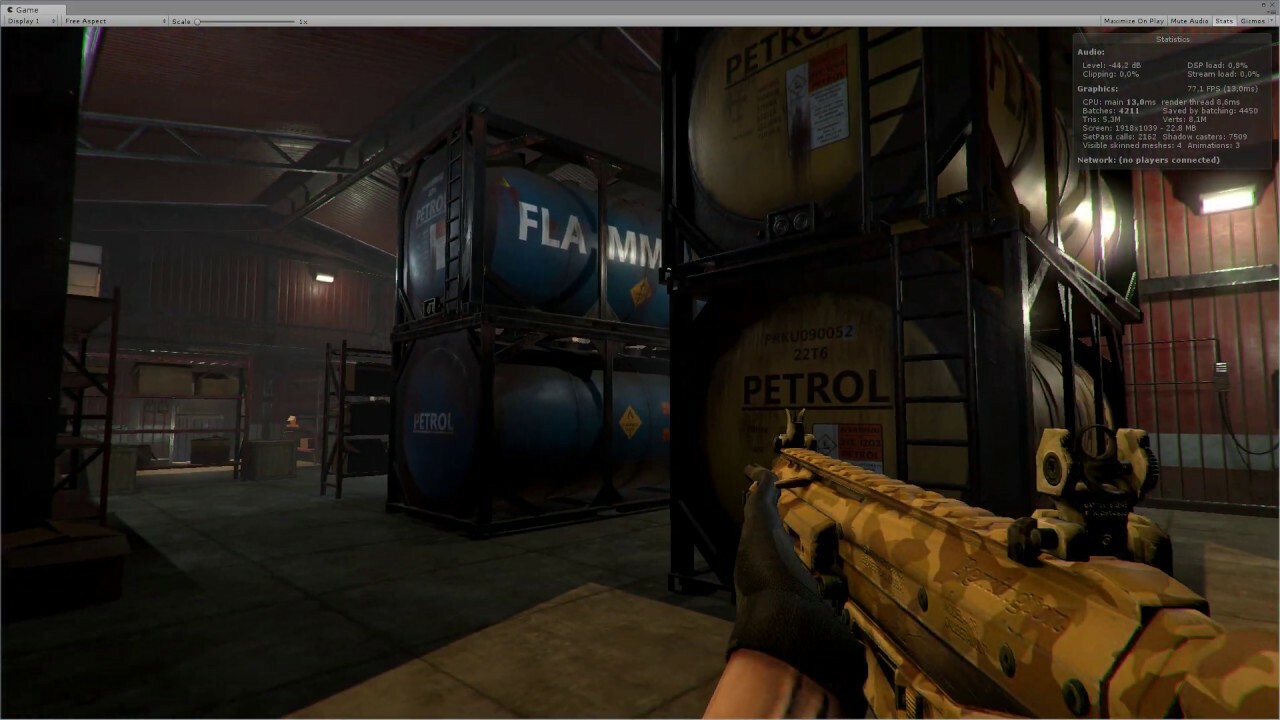 ArtStation - An FPS environment design for unity assetstore