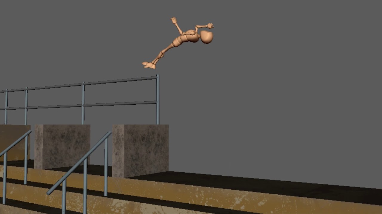 ArtStation - Parkour Animation