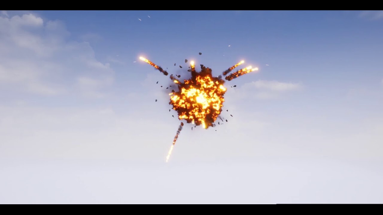 ArtStation - Explosion in Unreal Engine
