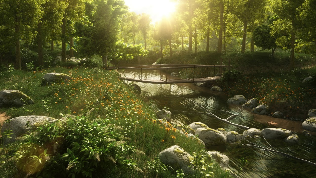 ArtStation - Forest Scenes | blender 2.8