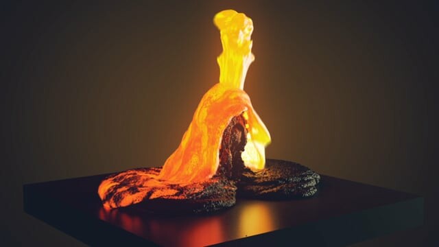 ArtStation - Houdini Lava test
