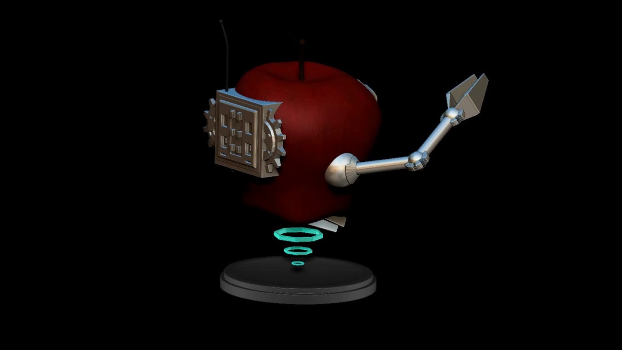 ArtStation - Apple Robot