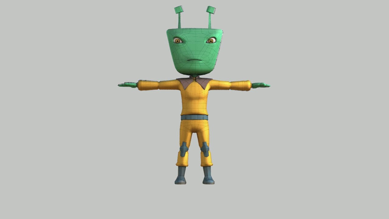 ArtStation - ADUDU modeling for game boboiboy