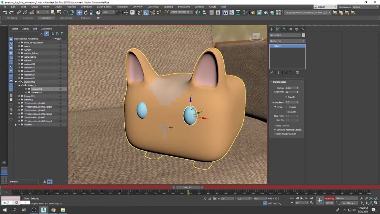 ArtStation - 3Ds Max Animation