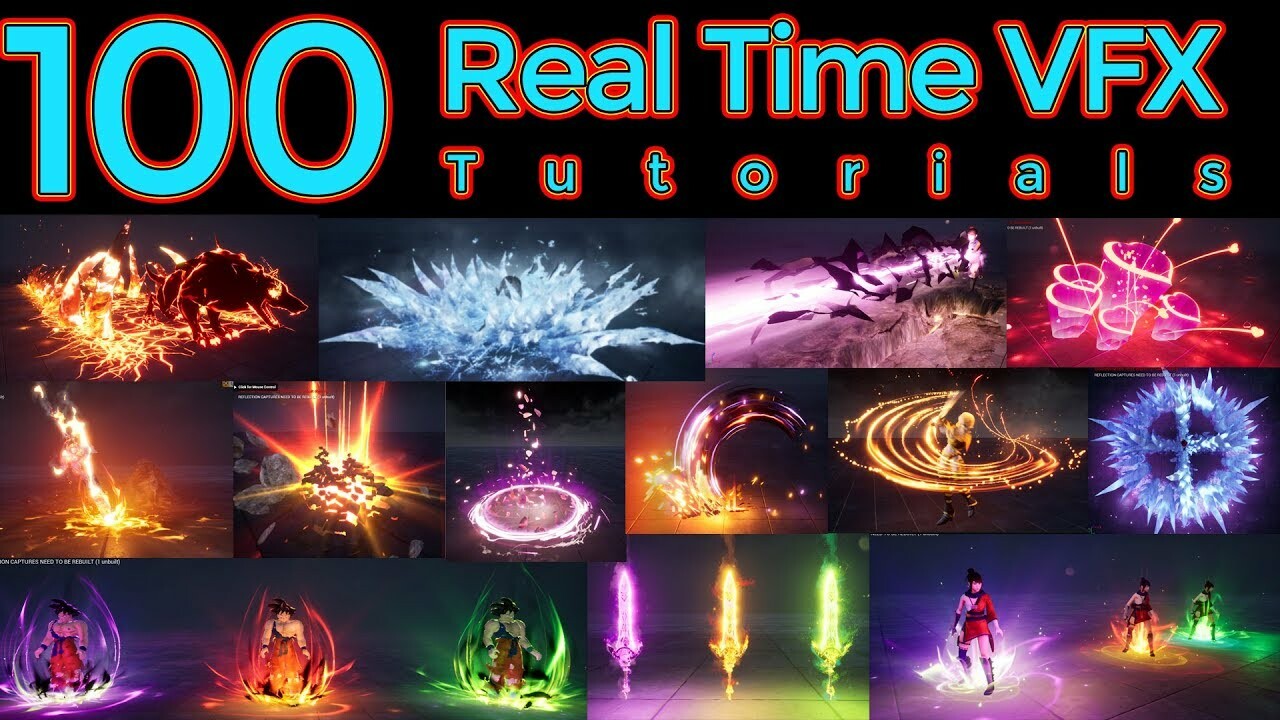 ArtStation - 100 Real Time VFX Tutorials